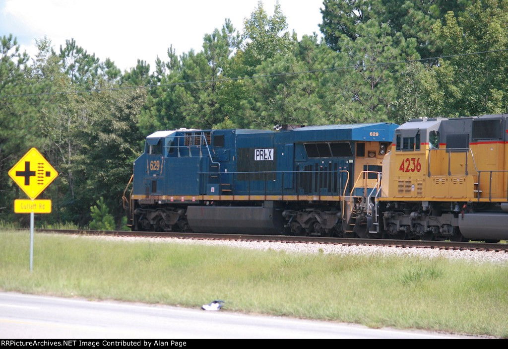PRLX 629 waits for assignment with UP 4236